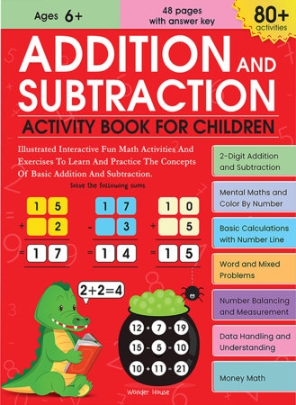 Addition and Subtraction Activity Book For Children - 80+ Activities ...