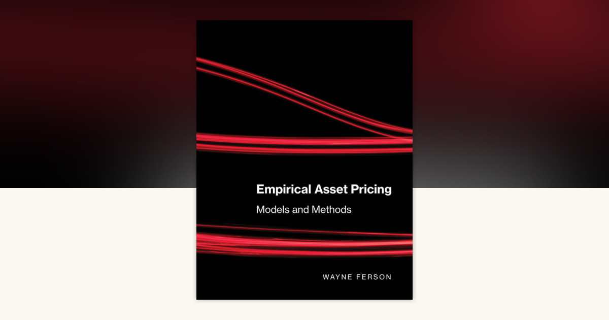 Empirical Asset Pricing by Wayne Ferson: 9780262054331 ...