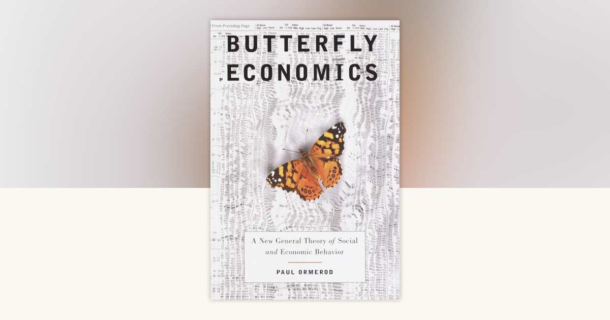 Butterfly Economics by Paul Ormerod: 9780307819413 | PenguinRandomHouse ...