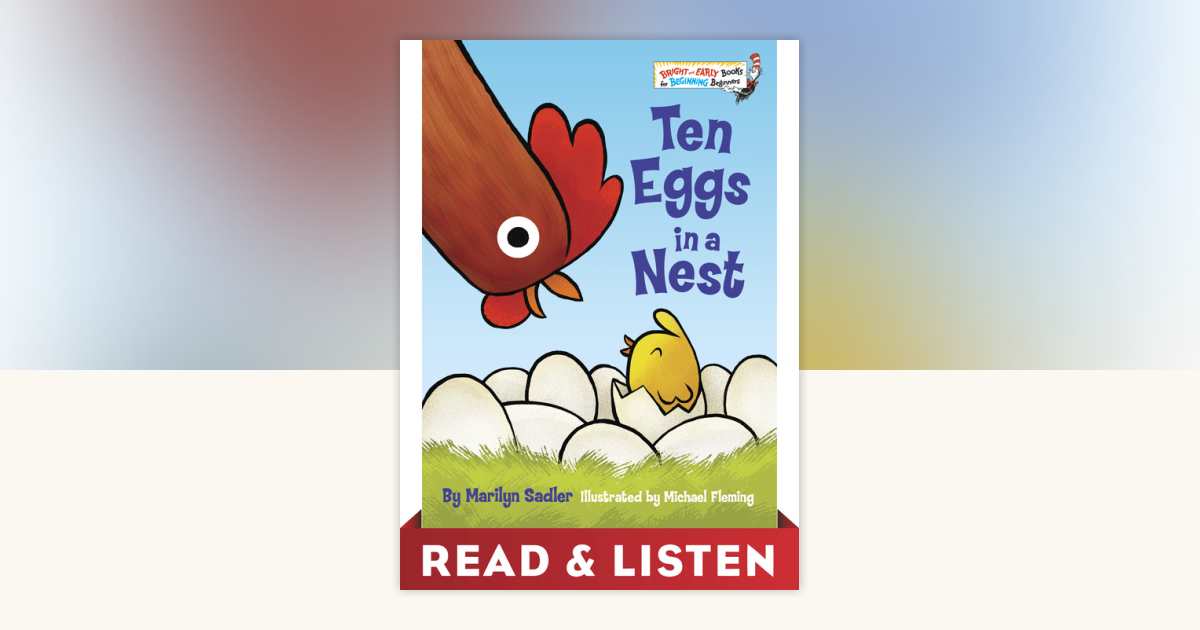 Ten Eggs in a Nest: Read & Listen Edition by Marilyn Sadler ...