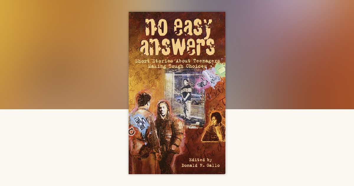 No Easy Answers by Donald R. Gallo: 9780440413059 | PenguinRandomHouse ...