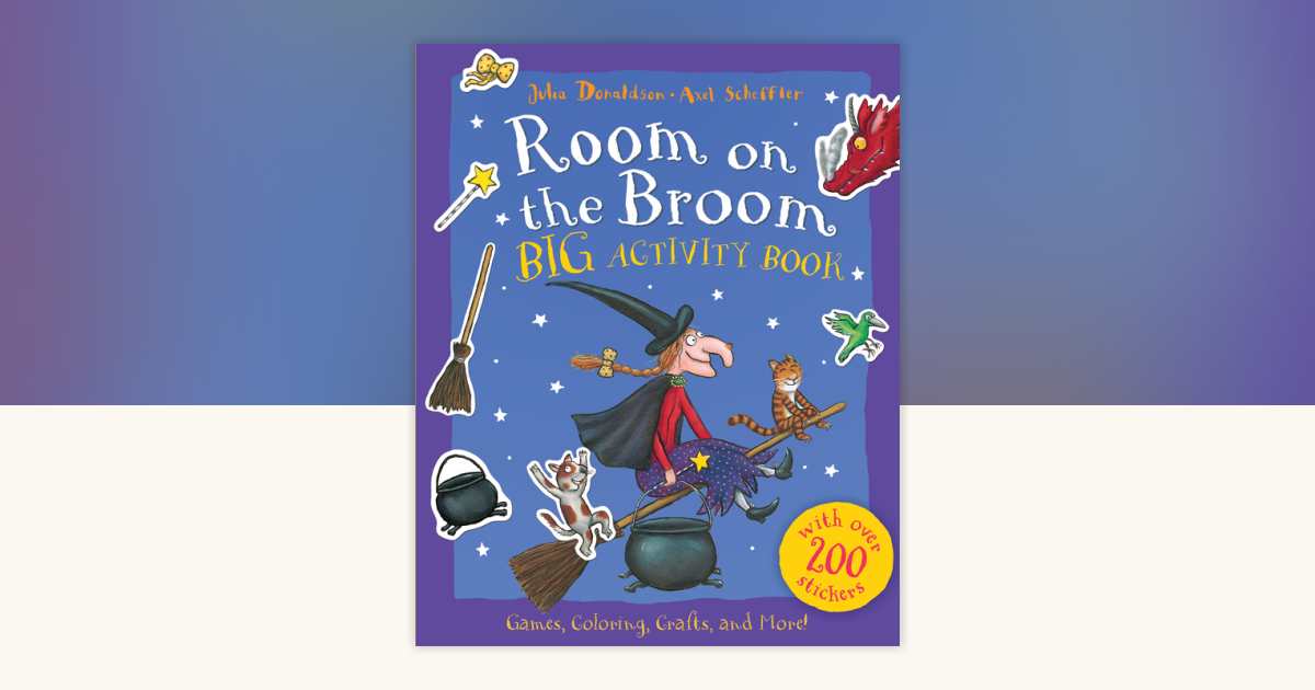 Room on the Broom Big Activity Book by Julia Donaldson: 9780448489445 ...