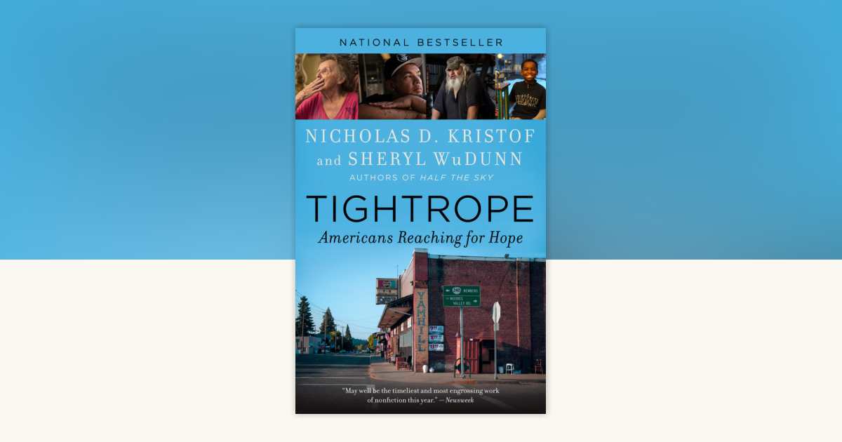 Tightrope by Nicholas D. Kristof, Sheryl WuDunn: 9780525564171 ...