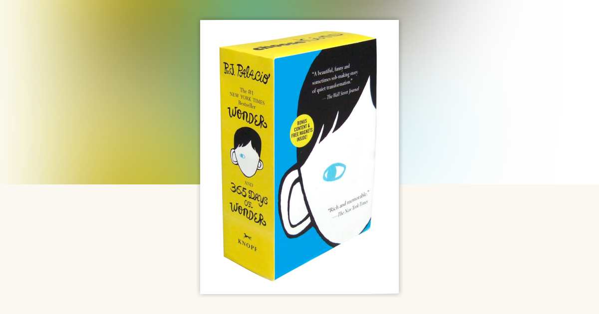 Wonder/365 Days of Wonder Boxed Set by R. J. Palacio: 9780553499063 ...