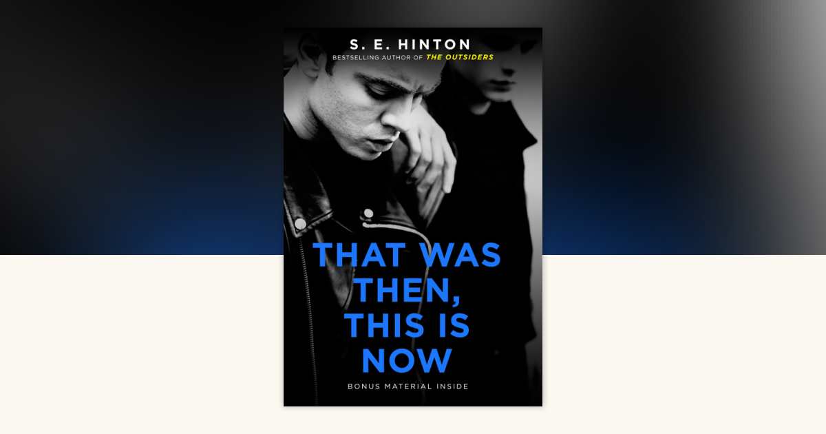 That Was Then, This Is Now by S. E. Hinton: 9780593349656 ...