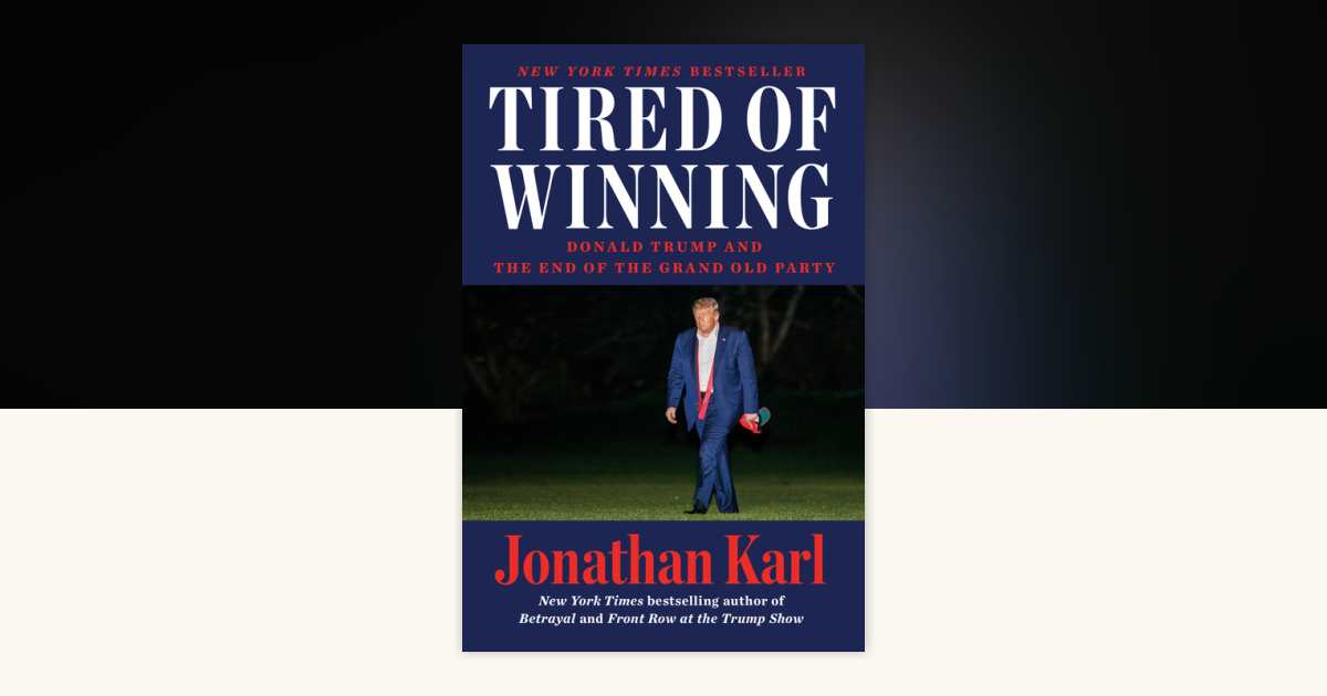 Interesting Tired Of Winning Jonathan Karl Pictures