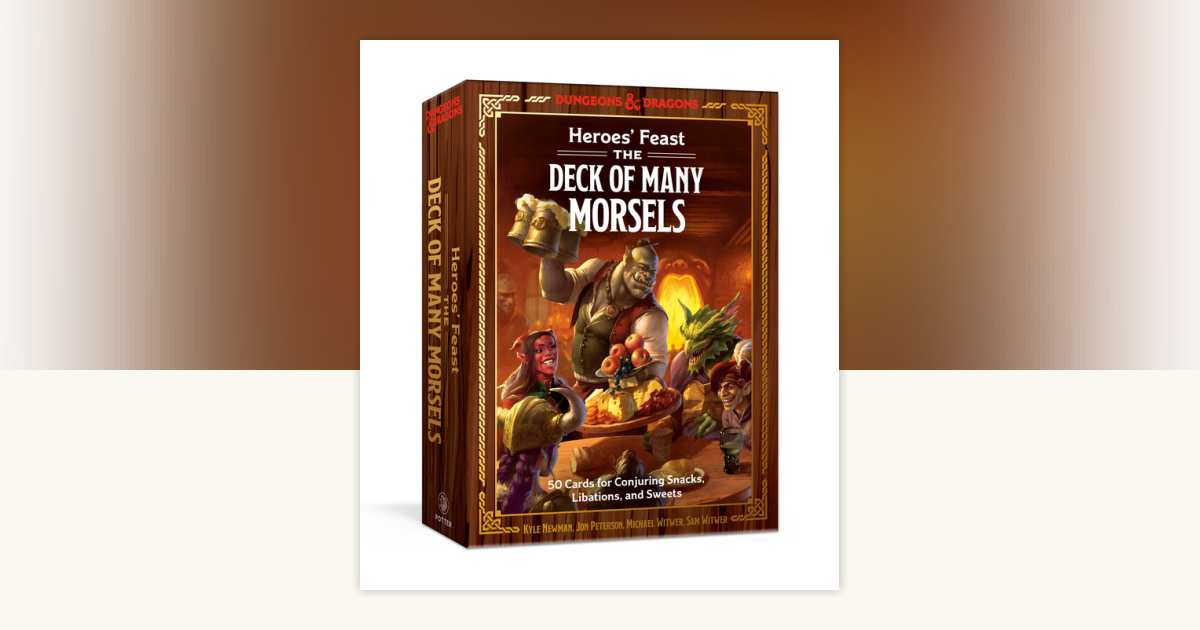 Heroes' Feast: The Deck of Many Morsels by Kyle Newman, Jon Peterson ...