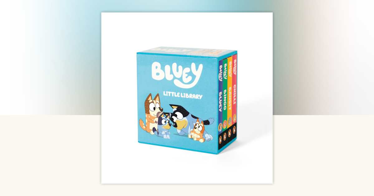 Bluey: Little Library 4-Book Box Set by Penguin Young Readers Licenses ...