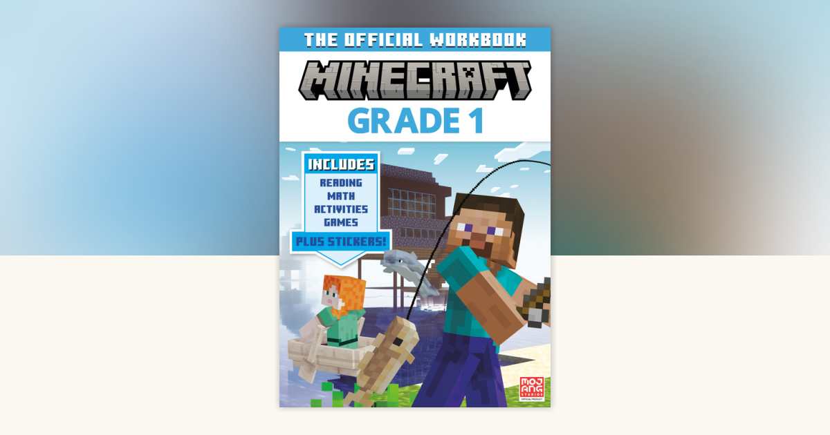 Official Minecraft Workbook: Grade 1 by Random House: 9780593805473 ...