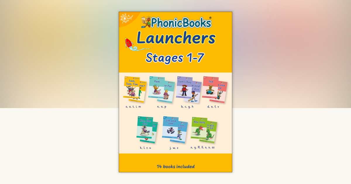Phonic Books Dandelion Launchers Stages 1-7 Sam, Tam, Tim (Alphabet ...