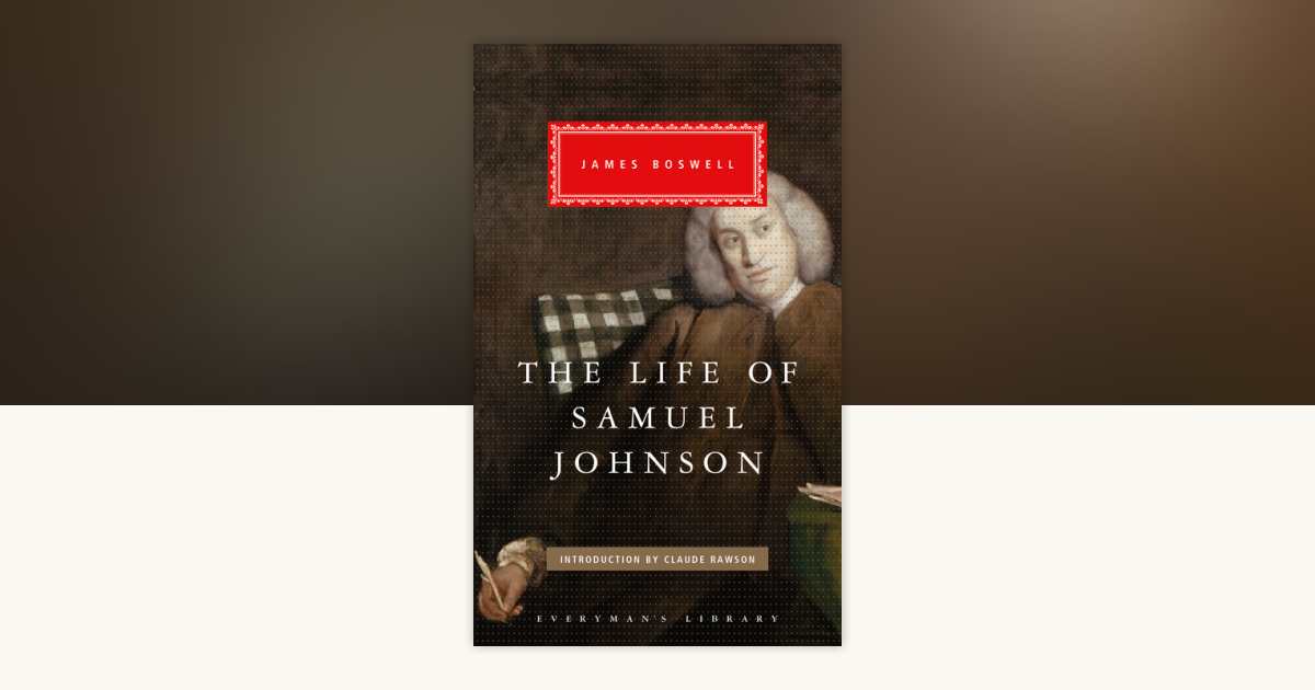 The Life of Samuel Johnson by James Boswell: 9780679417170 ...