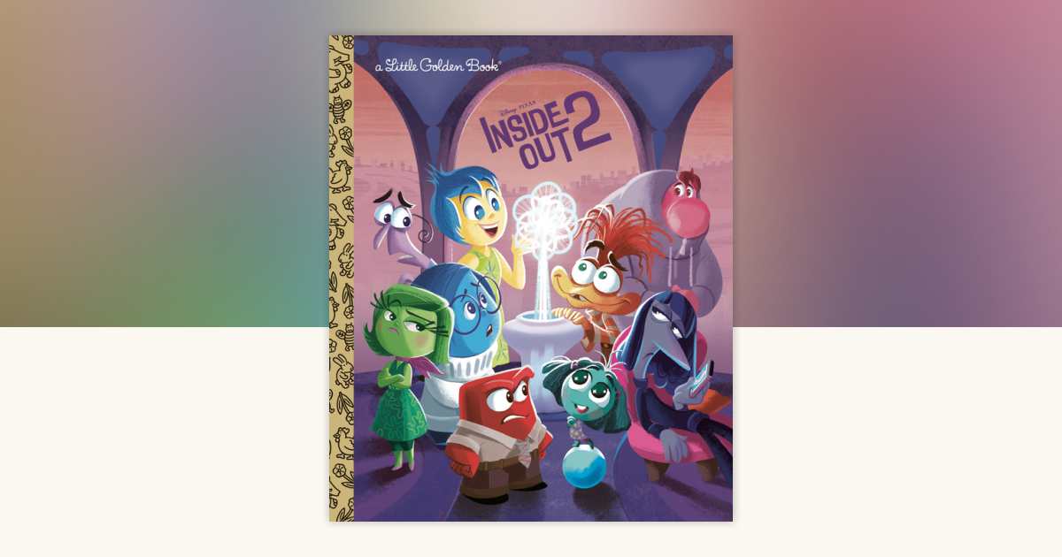Disney/Pixar Inside Out 2 Little Golden Book: 9780736444408 ...