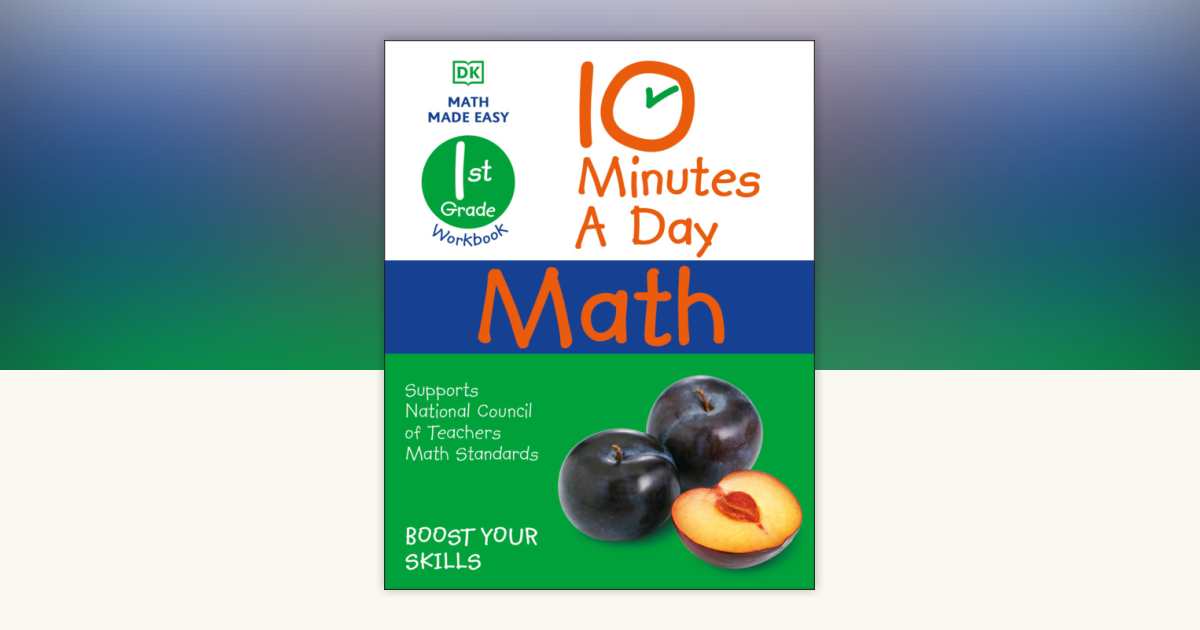 10 Minutes a Day Math, 1st Grade by Carol Vorderman: 9780744031379 ...