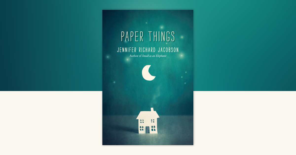 Paper Things by Jennifer Richard Jacobson: 9780763694418 ...