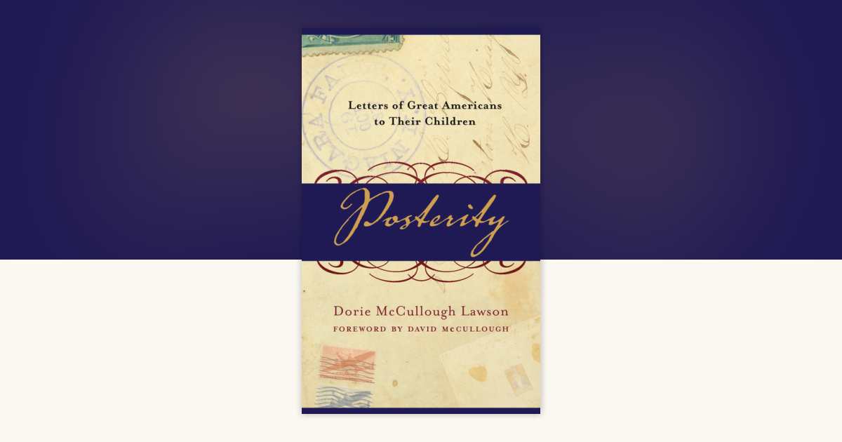 Posterity by Dorie McCullough Lawson: 9780767909044 ...