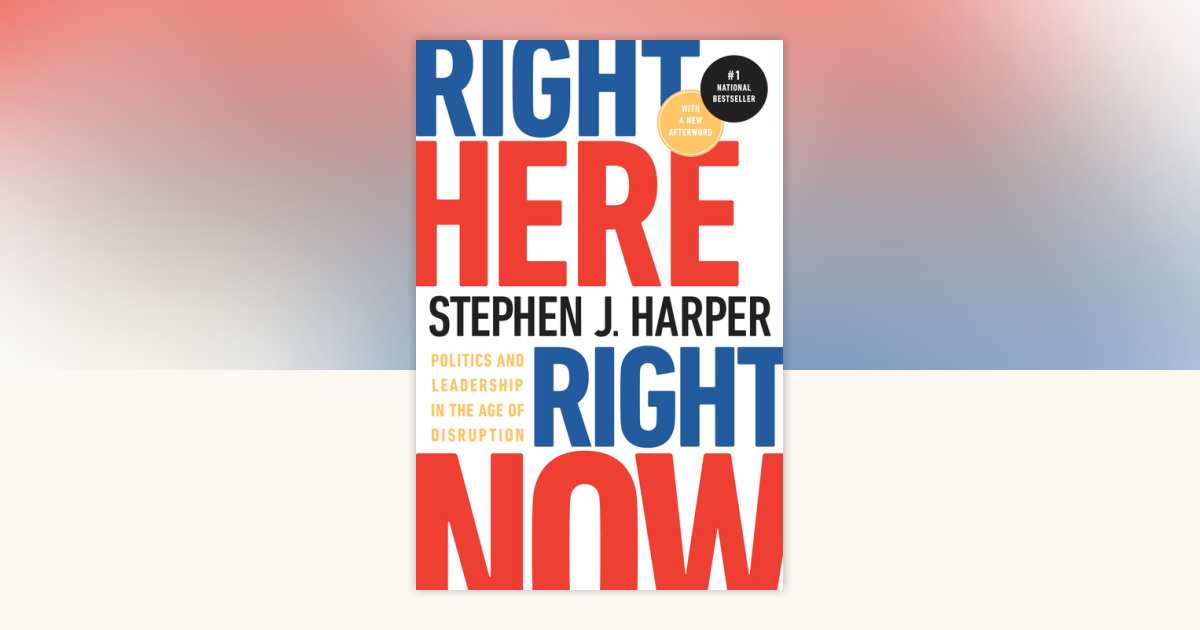 Right Here, Right Now by Stephen J. Harper: 9780771038648 ...
