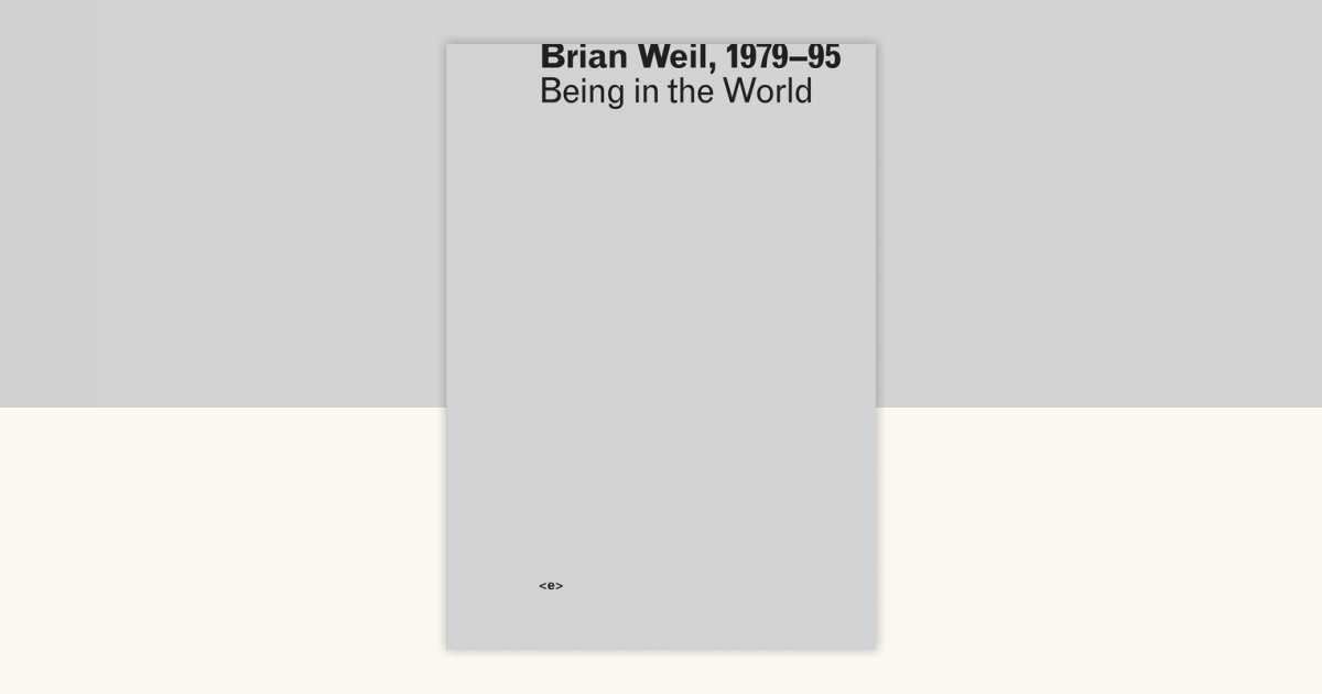 Brian Weil, 1979-95: 9780884541271 | PenguinRandomHouse.com: Books