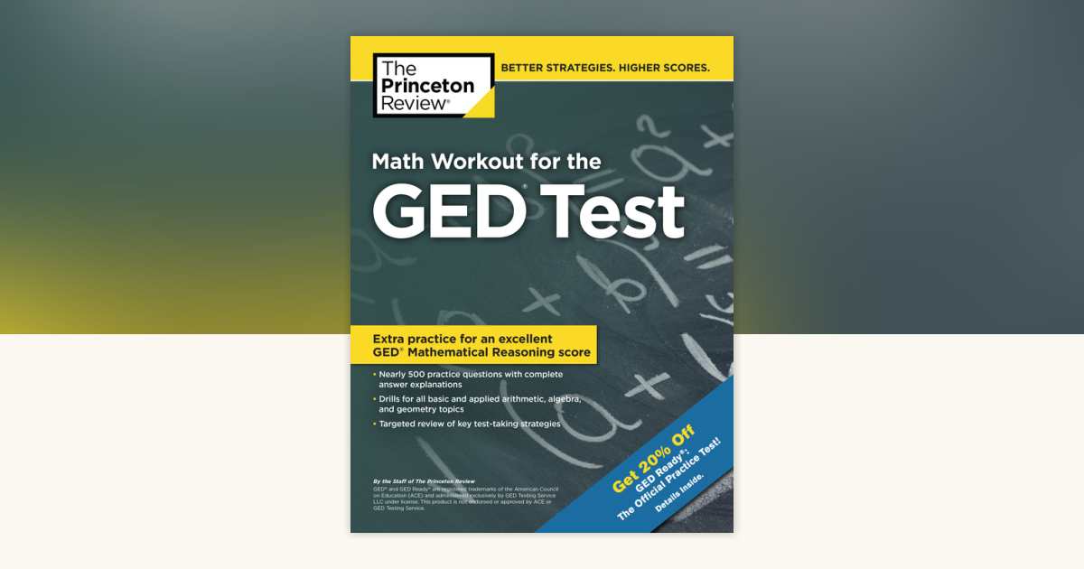 Math Workout for the GED Test by The Princeton Review: 9781101882122 ...