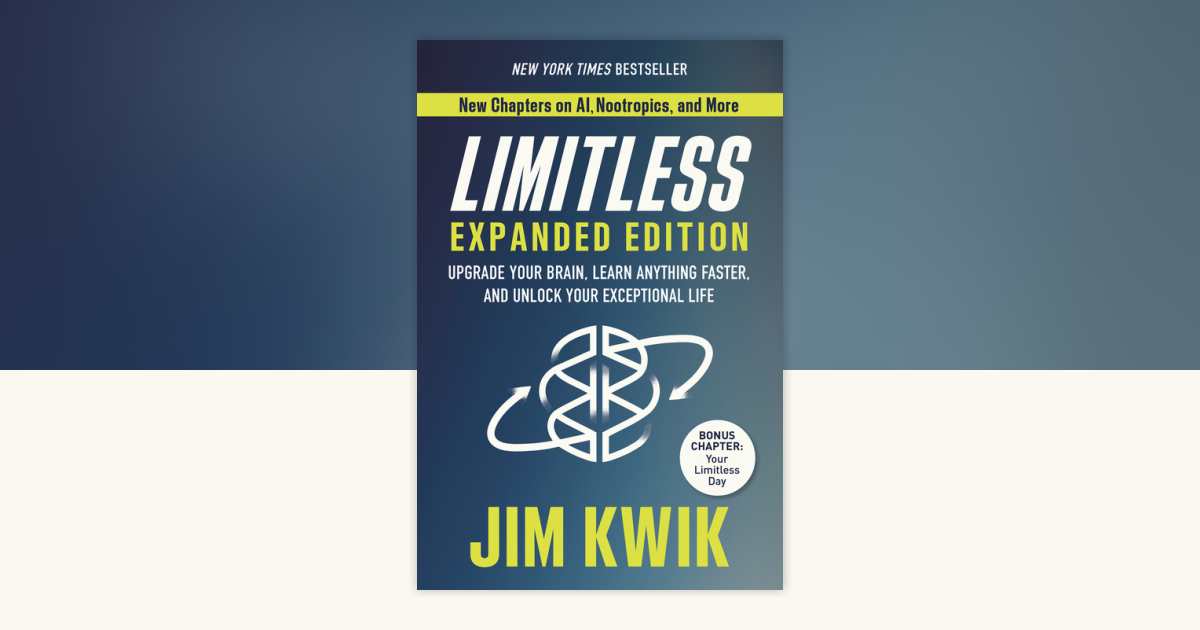 Limitless Expanded Edition by Jim Kwik: 9781401965464 ...