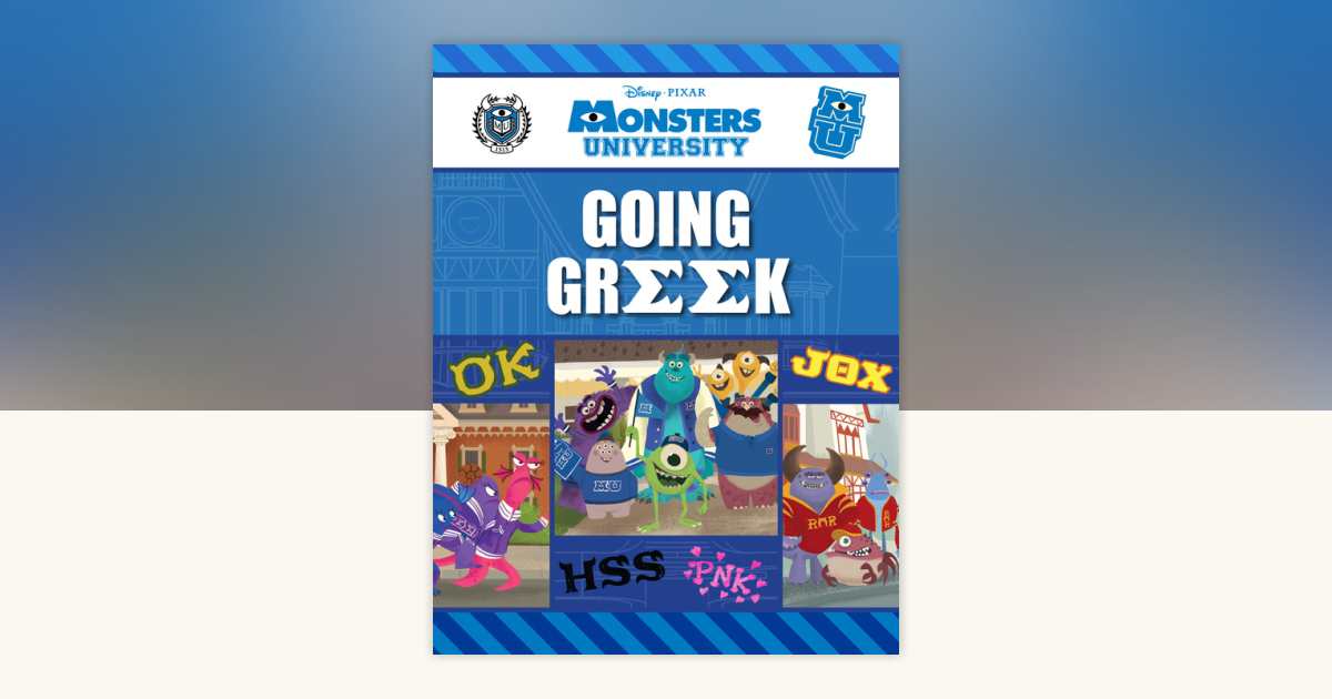 Monsters University: Going Greek by Calliope Glass: 9781423193715 ...