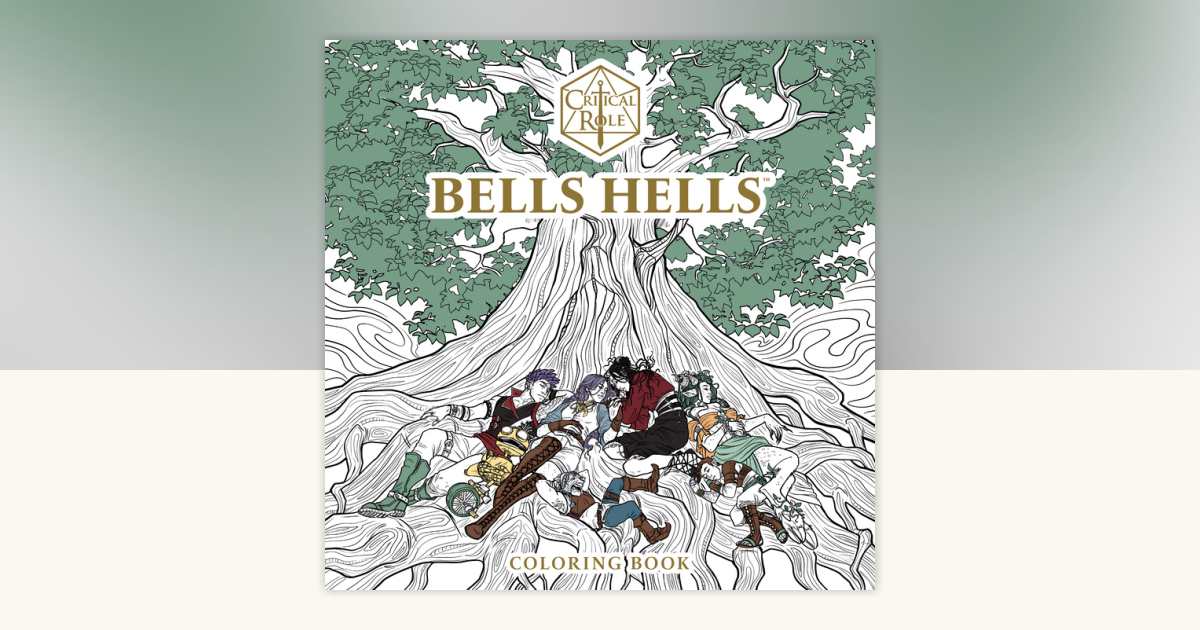 Critical Role: Bells Hells Coloring Book: 9781506748818 ...