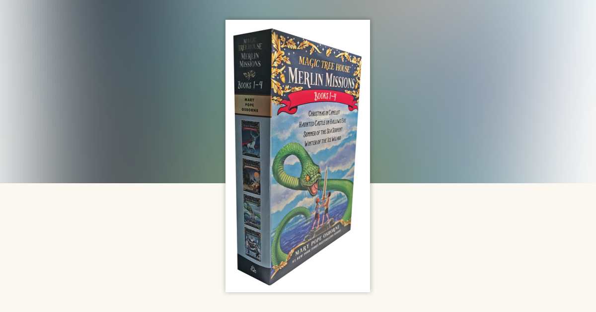 Magic Tree House Merlin Missions Books 1-4 Boxed Set by Mary Pope ...