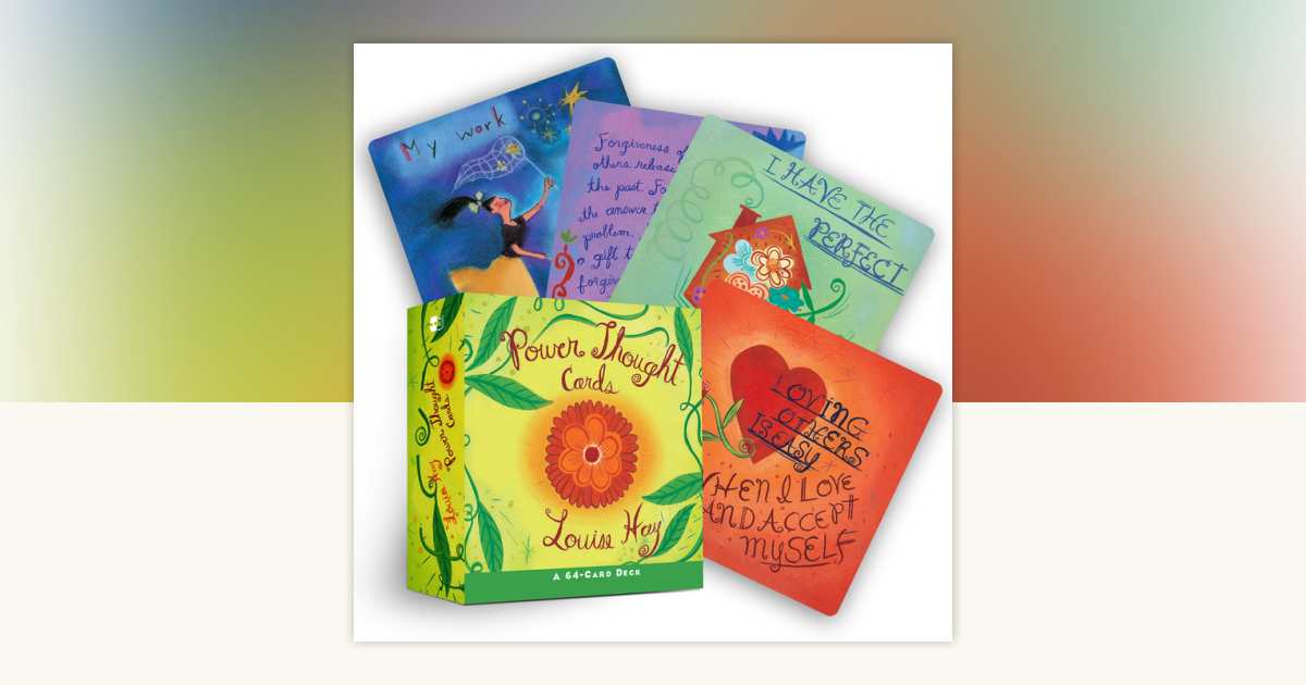 Power Thought Cards by Louise Hay: 9781561706129 | PenguinRandomHouse ...