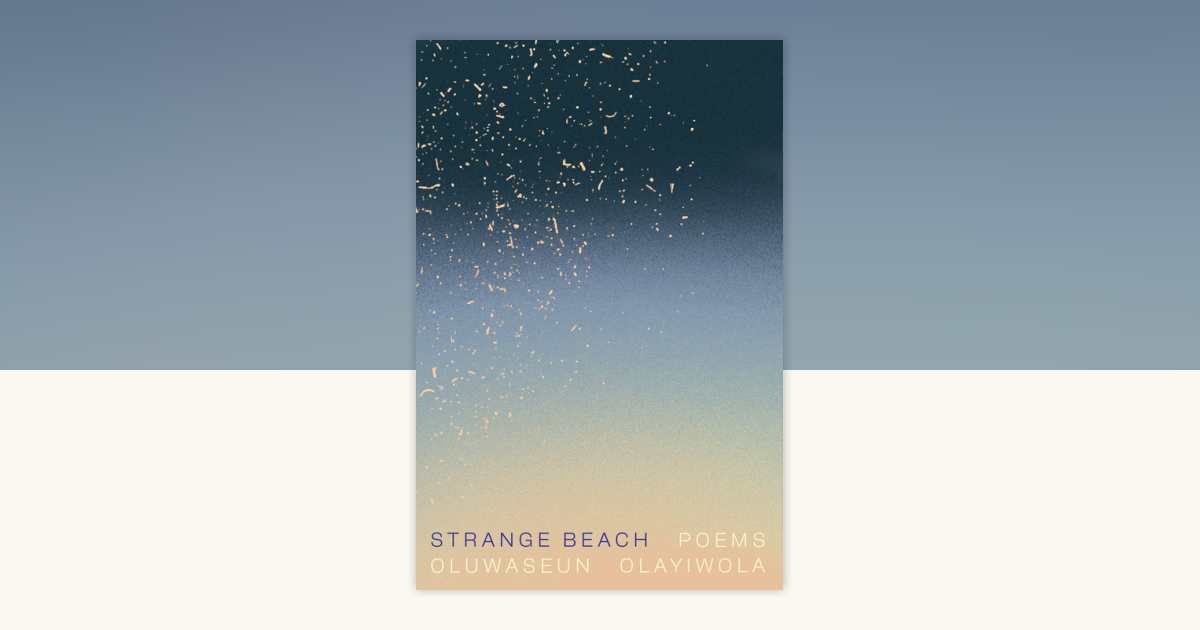 Strange Beach by Oluwaseun Olayiwola: 9781593767761 ...