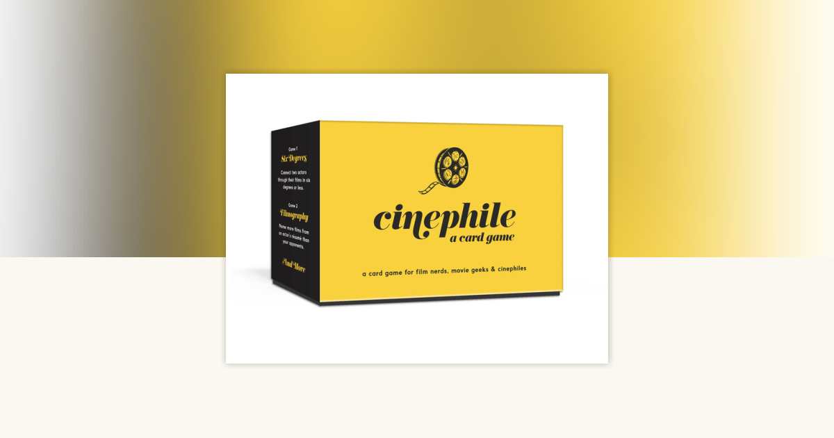 Cinephile: A Card Game by Cory Everett: 9781984825575 ...