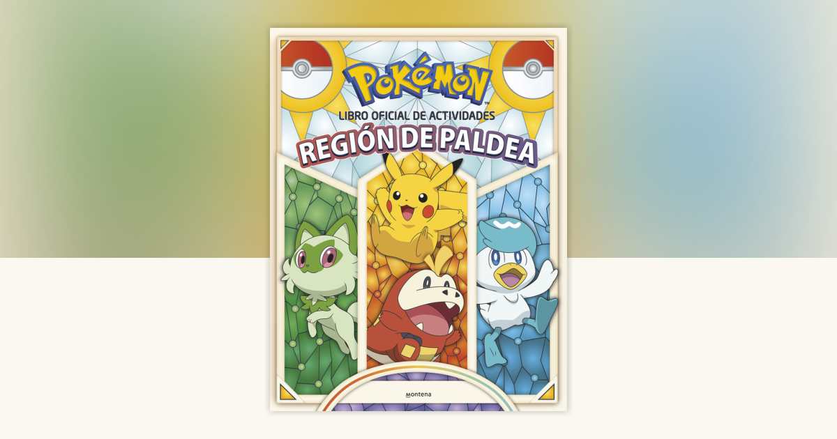 Pokémon libro oficial de actividades - Región de Paldea / Pokémon the ...