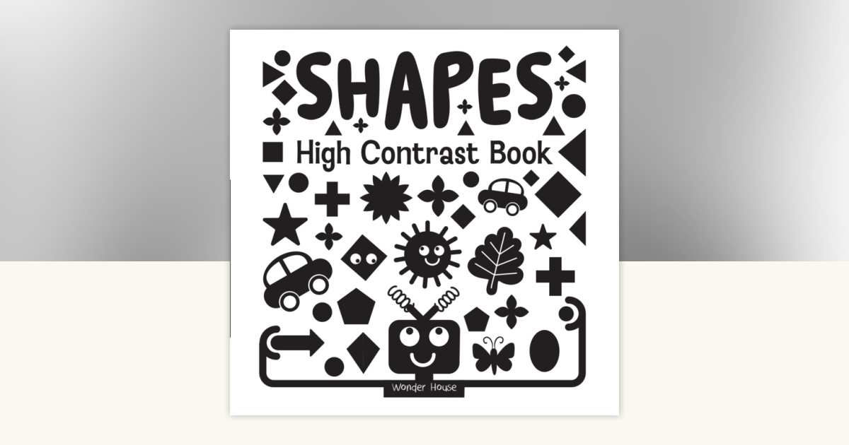 Shapes High Contrast by Wonder House Books: 9789370895317 ...