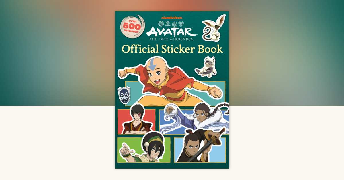 Avatar: The Last Airbender Official Sticker Book by Golden Books ...