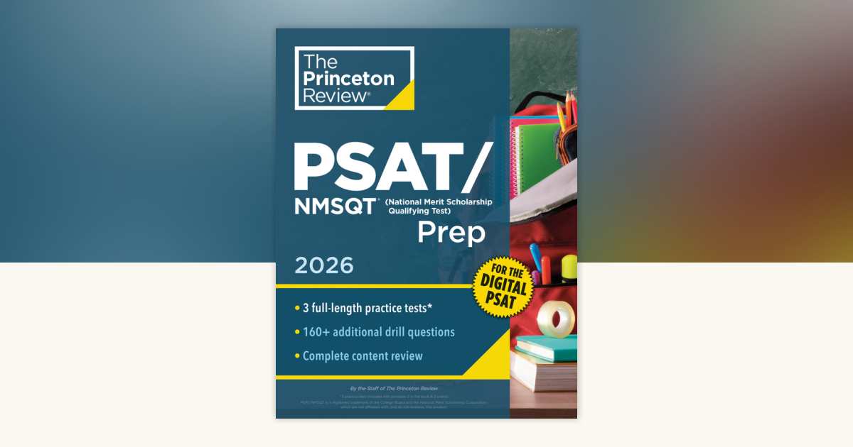 Princeton Review PSAT/NMSQT Prep, 2026 by The Princeton Review: 9798217118847 ...