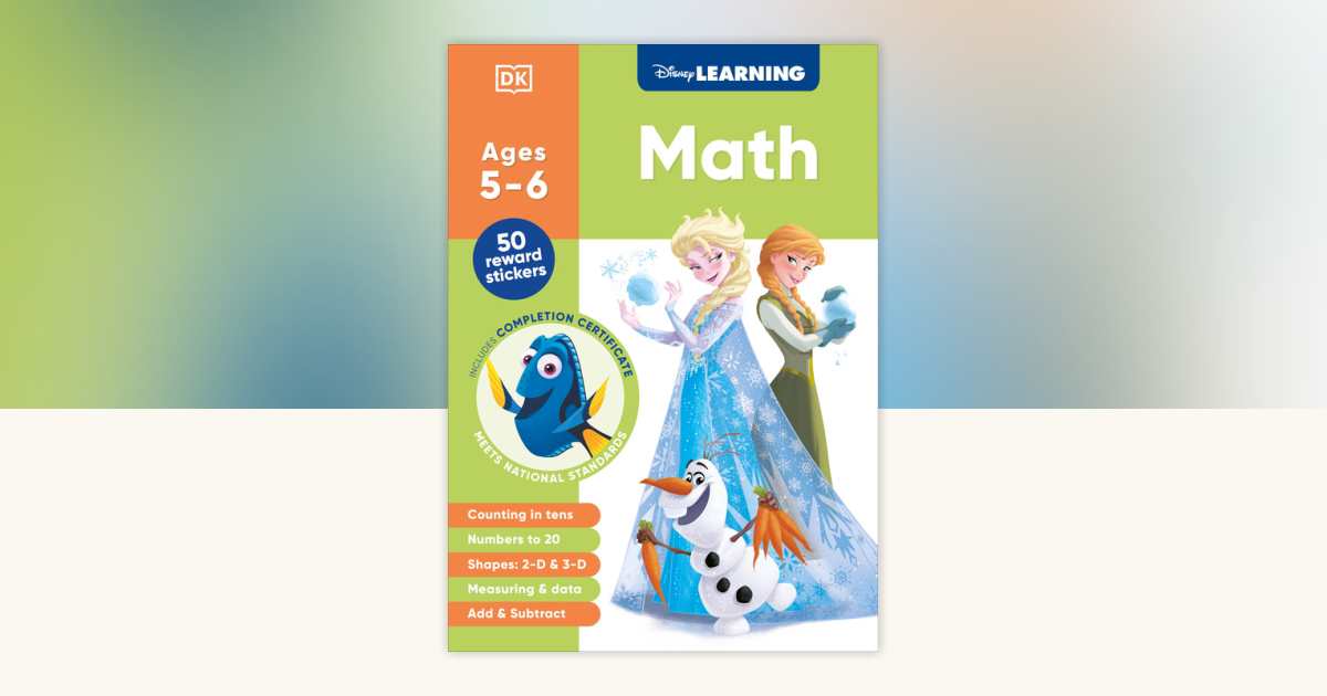 Disney Learning Math (Ages 5-6) by DK: 9798217128259 | PenguinRandomHouse.com: Books