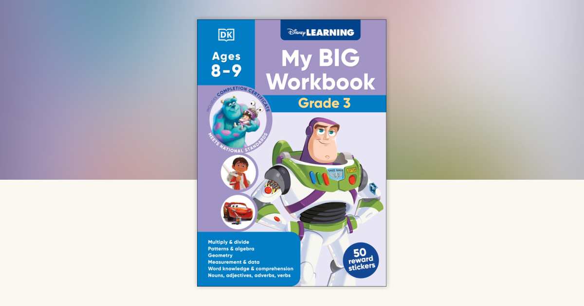 Disney Learning Big Workbook Grade 3 by DK: 9798217128303 ...