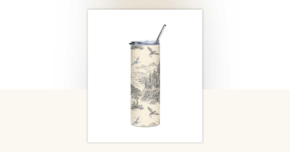 Fourth Wing: Basgiath Toile Tumbler by Out of Print: 9798217489077 ...